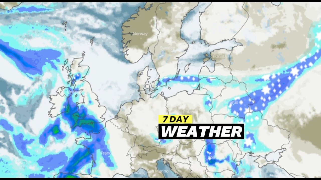 European Weather | ECMWF Model Precipitation February 16, 2026 l Rain ...