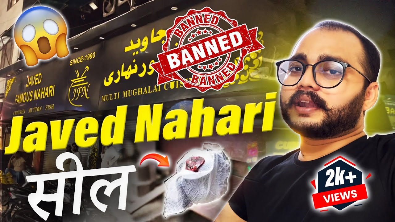 Javed Nahari and Qureshi Kabab सील हो गया | Shaheen Bagh Me Hotel Seal #shaheenbagh #javednahari ...