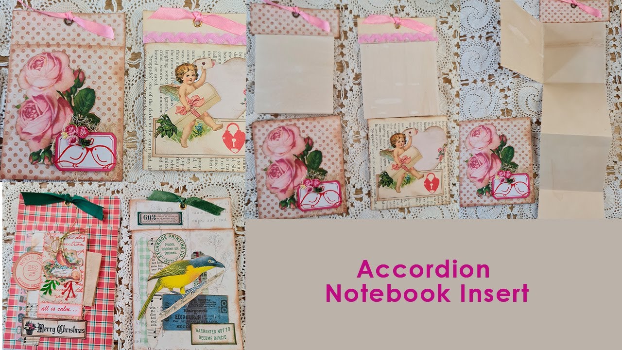 Accordion Notebook Insert: Hidden Journaling Space - YouTube
