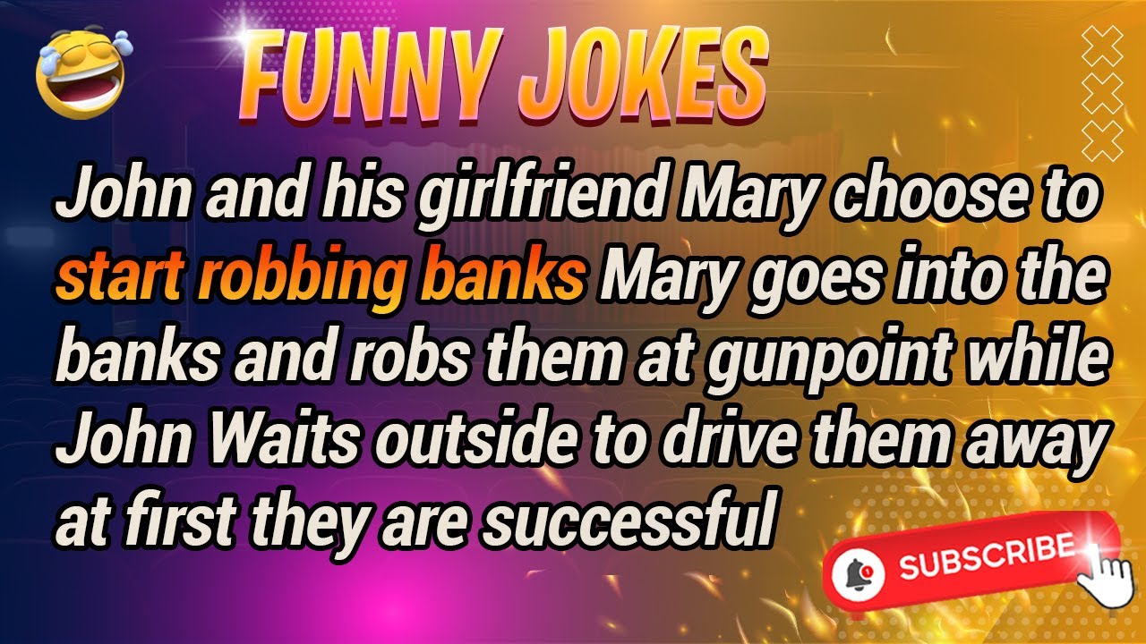Funny Jokes | John and his girlfriend Mary - jokes of the day - YouTube
