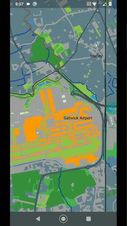 Basic high zoom flutter_map vector tile - YouTube