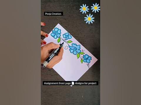 Assignment front page design/ Project Work Designs/ Front page design # ...