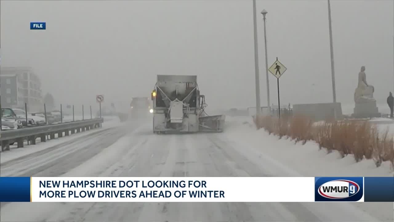 NH DOT looking for more plow drivers ahead of winter - YouTube