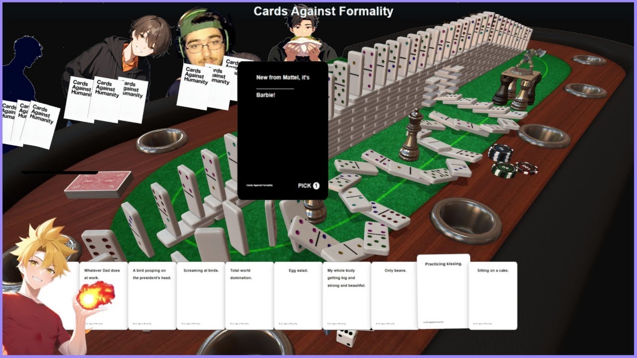A very Formal Game of Cards Against Formality - YouTube