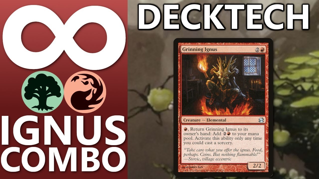 Possibly Pauper Playable? Ignus Combo [Deck Tech] - YouTube
