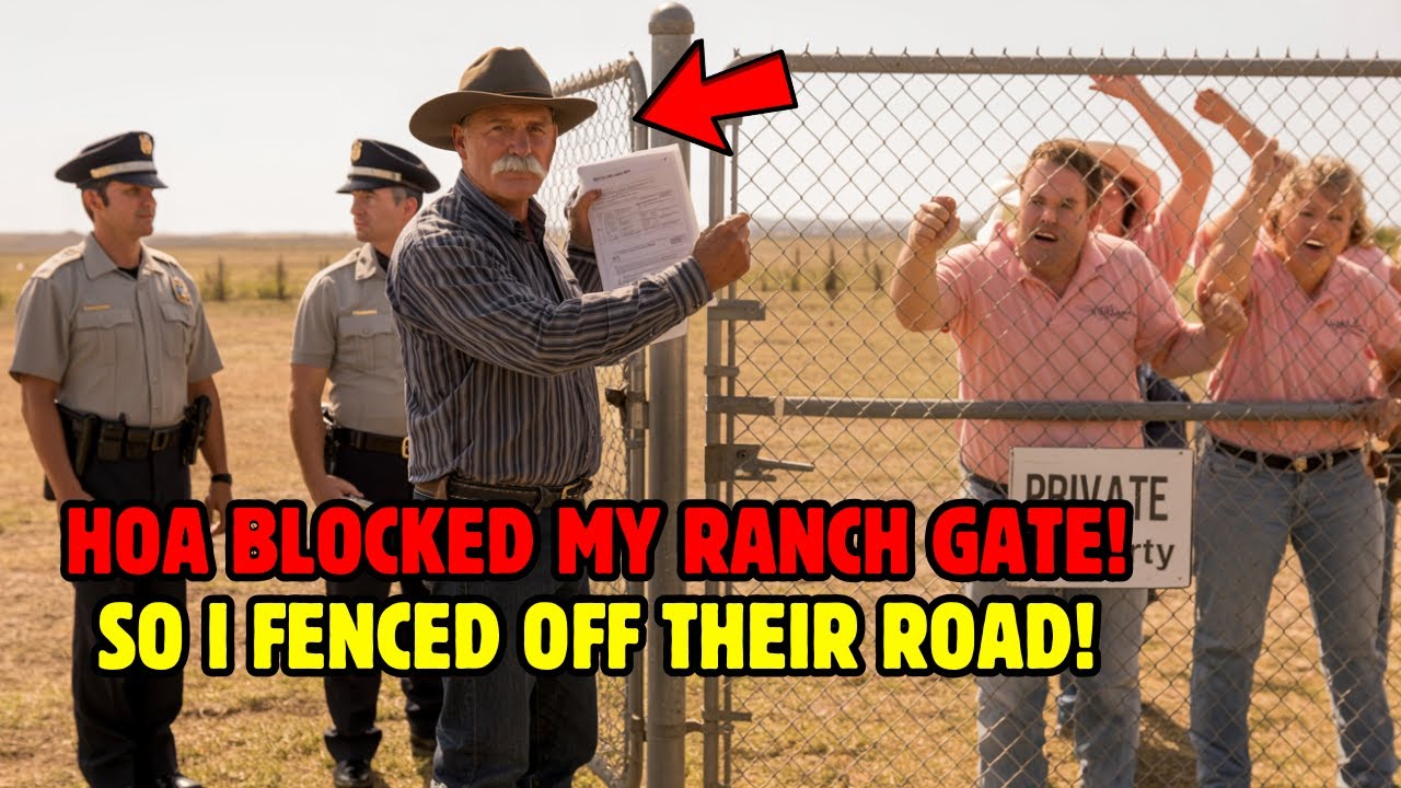 HOA Blocked My Ranch Gate With a “Private Property” Sign — So I Legally ...