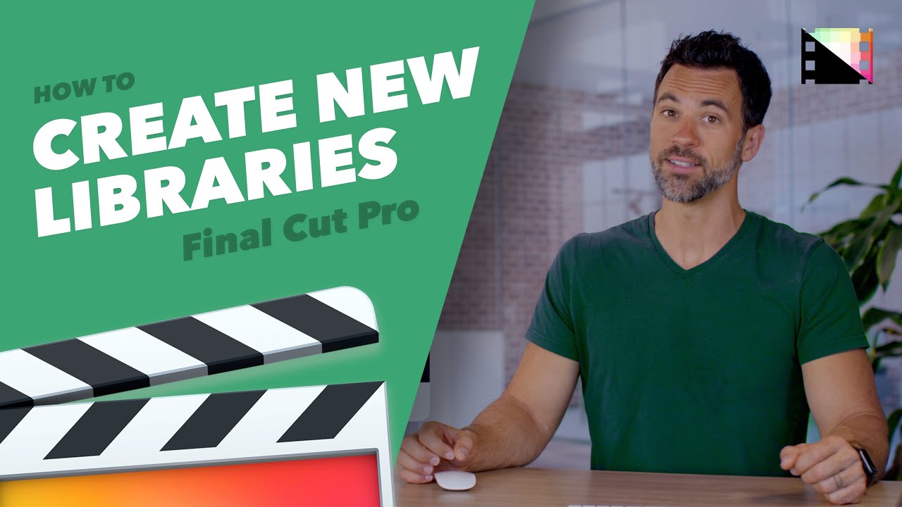 How to Create, Open, and Close Libraries in Final Cut Pro X - YouTube