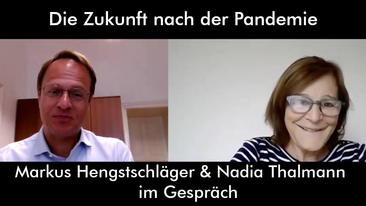 Markus Hengstschläger & Nadia Thalmann im Gespräch - YouTube