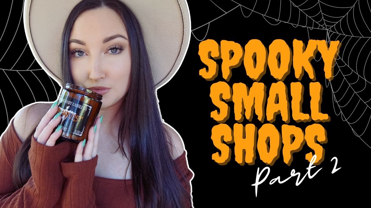 Spooky Small Shops Part Two! Halloween Candles, Jewelry, and Bags ...
