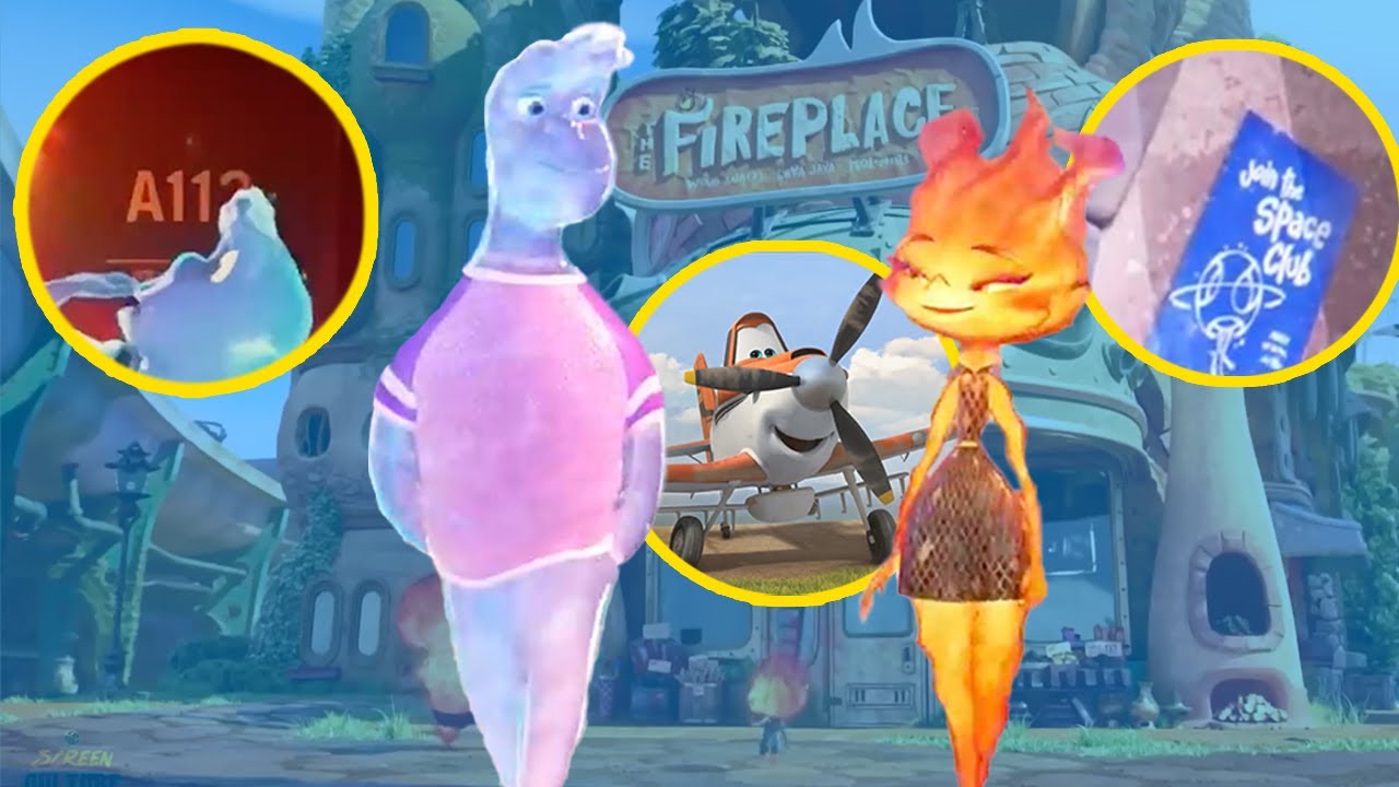 Unveiling Pixar's ELEMENTAL Secrets: Easter Eggs, Details, and Future ...