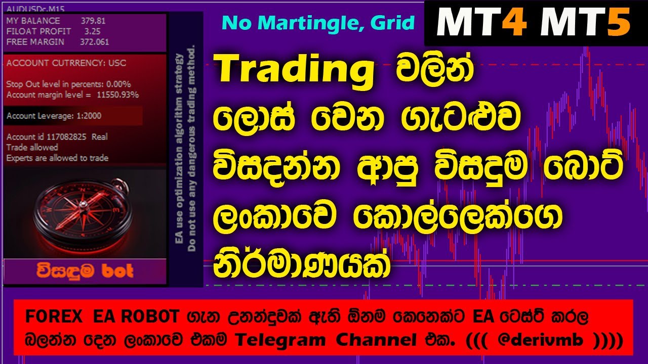 මේ EA Robot තියෙනව නම් ලක්ෂ ගානක් අතේ.. ඔයාගේ එකවුන්ට් එක කළමනාකරණය කරන ...