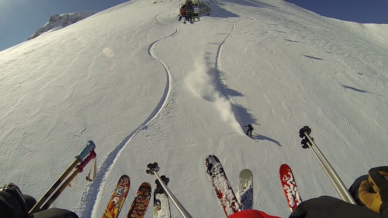 Mammoth Mountain Powder Days-February 17-18 2009-EPIC POWDER DAY - YouTube