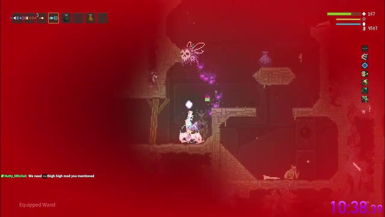 Noita All 15 Bosses Leg% (WR) - YouTube