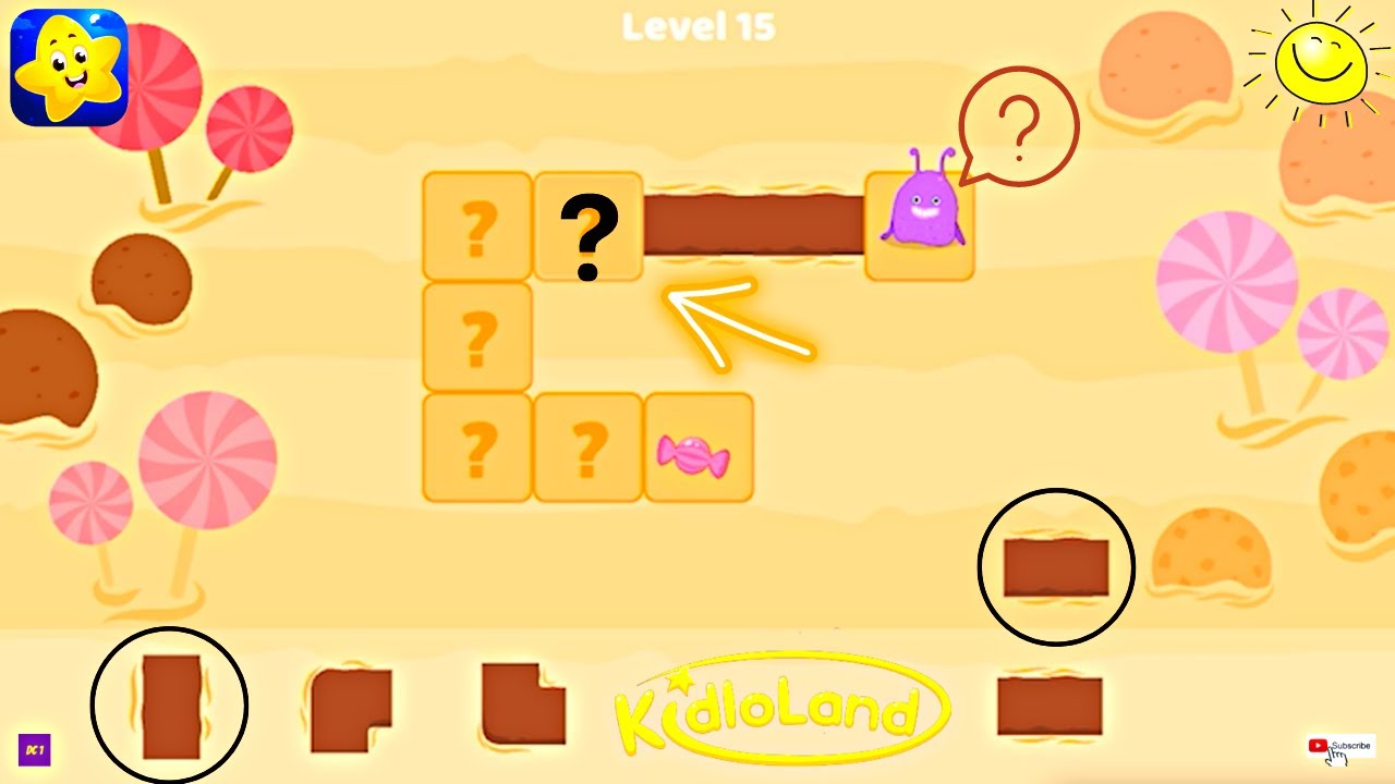 KidloLand Kids & Toddler Games | Basic📱Coding Learning | Build a Track ...