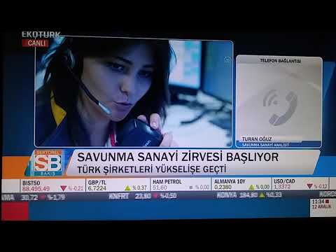 Turan Oğuz ( @TRex_SSS ) Savunma Sanayi Zirvesi hakkında EKOTURK TV'ye konuştu.