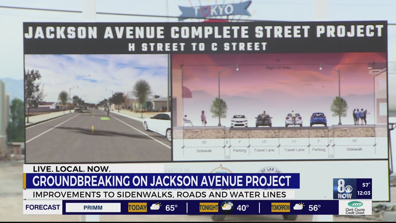 Jackson Avenue street project breaks ground, project set to complete ...