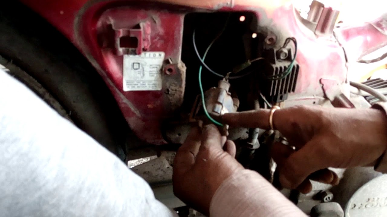 Ignition system of a four stroke bike - YouTube