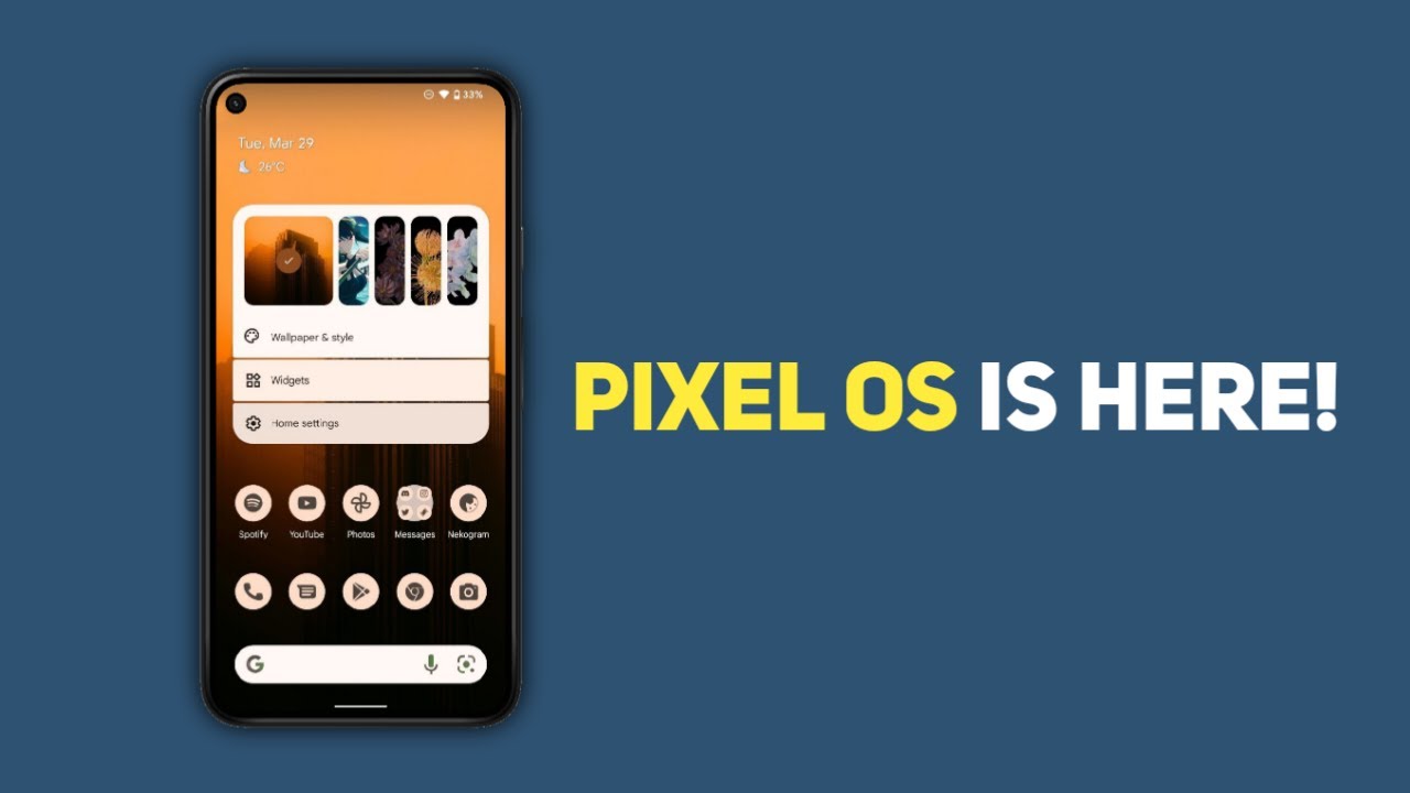 Pixel OS is here - What's New ? App Lock ? Better than Pixel Experience ...