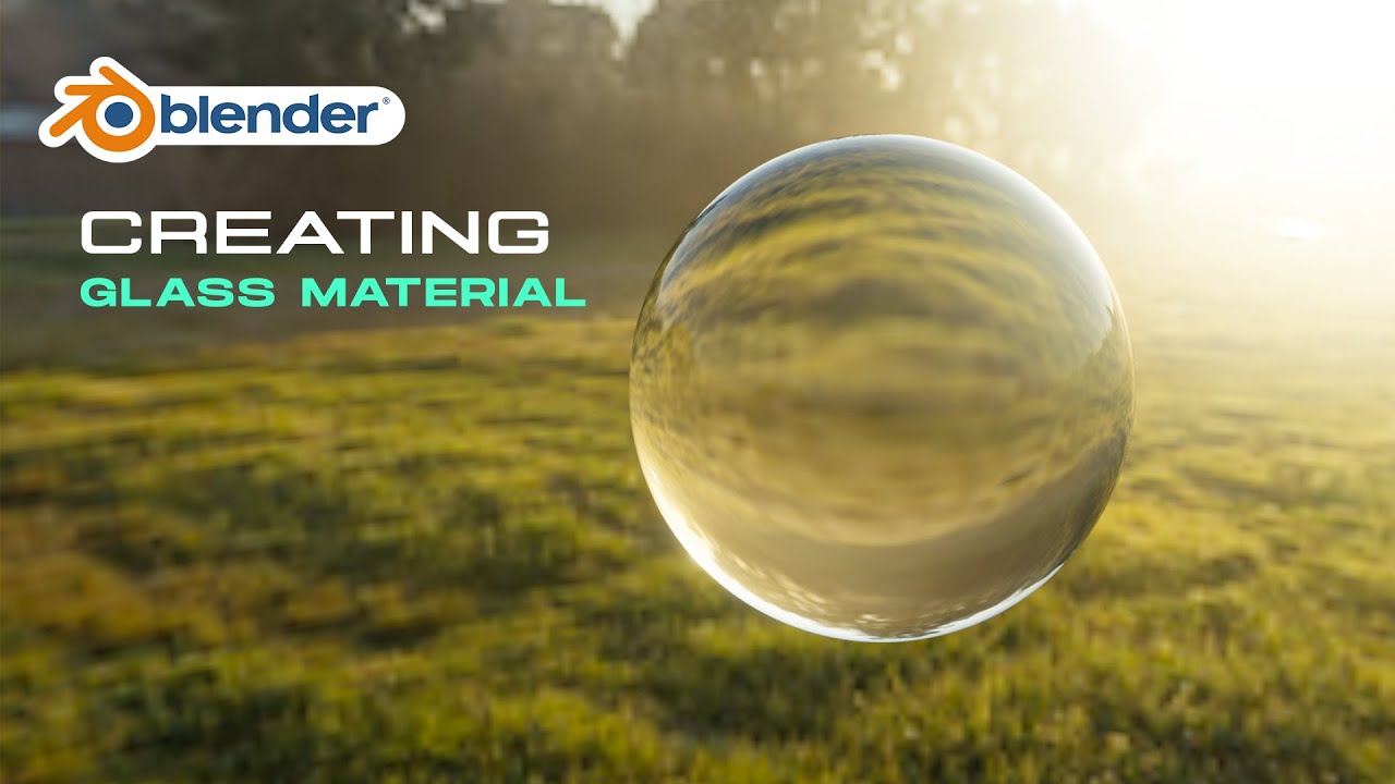 Creating Glass Material in Blender! - YouTube