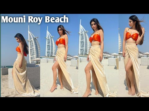 Mouni Roy Life With its Gleams Of Sunshine||Mouni roy beach Video|