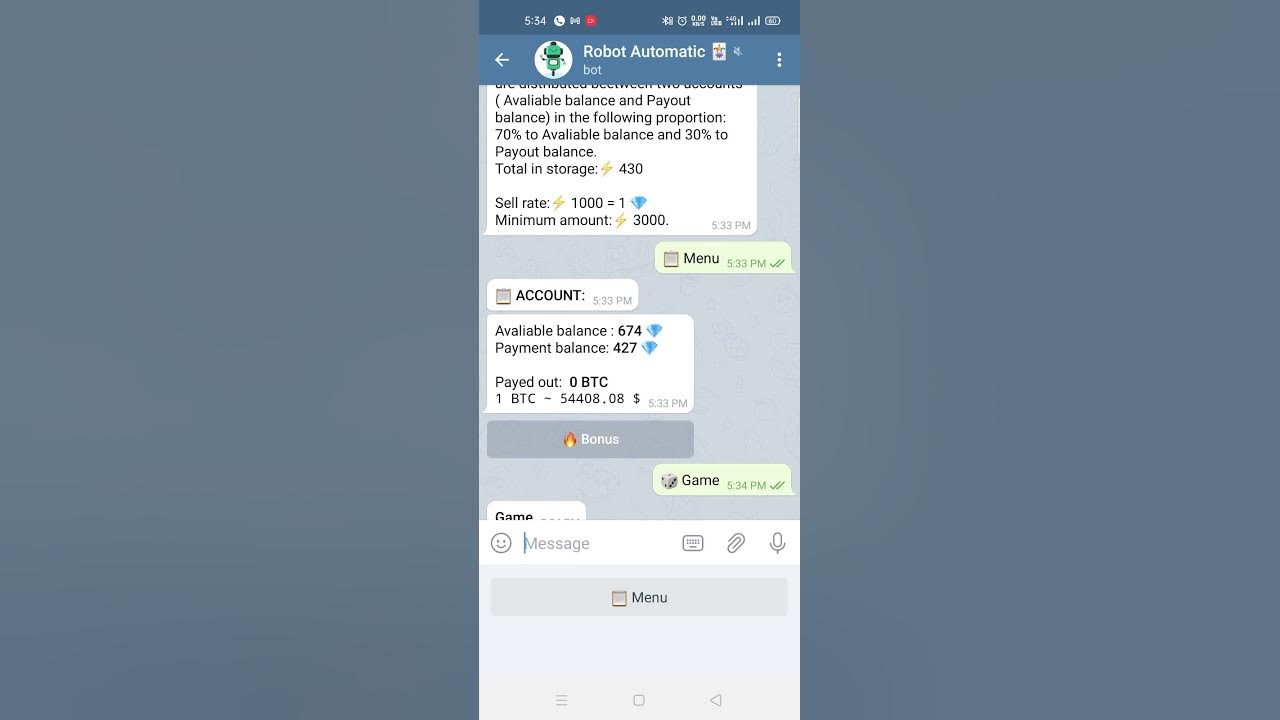 New Telegram Bitcoin Bot Robert Automatic BTC Bot - YouTube