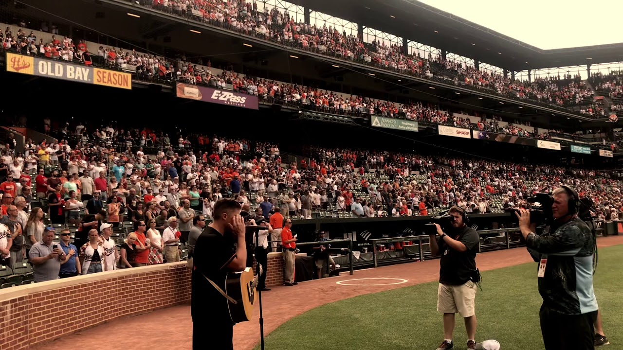 Baltimore Orioles National Anthem - YouTube