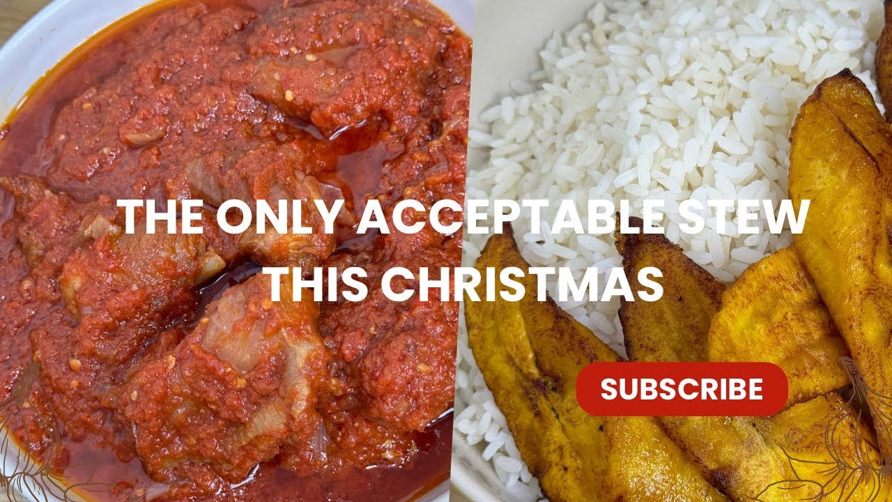 THE ONLY ACCEPTABLE STEW FOR CHRISTMAS (CHICKEN STEW) | STEW BASE YOU ...
