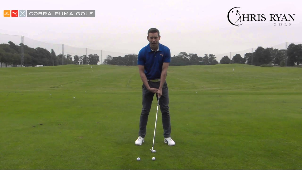 Golf Drill for More Solid Contact - YouTube