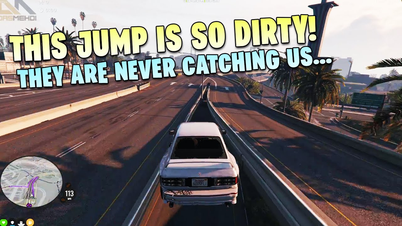 Tuggz Hits an Insane Jump During a COP Chase! | Prodigy RP | GTA | CG ...