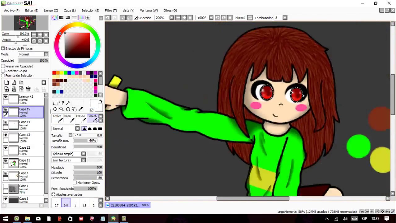 【Chara-Fight】- SpeedPaint - YouTube