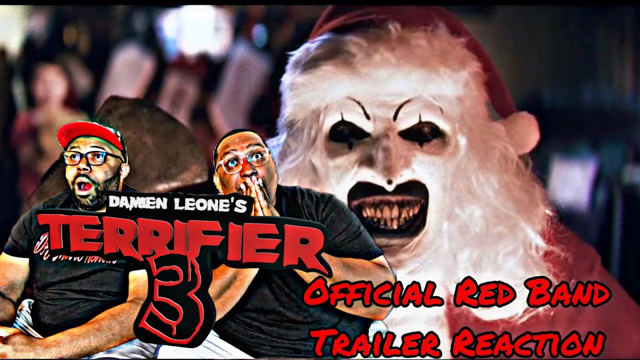 TERRIFIER 3 OFFICIAL RED BAND TRAILER REACTION - YouTube