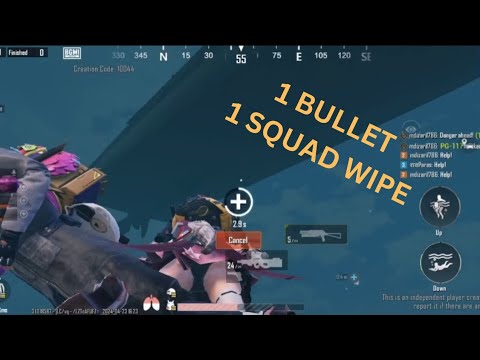 1 BULLET 1 SQUAD WIPE | Most fast squad wipe ever in the history of BGMI wow maps 🤣| #BGMI | # ...
