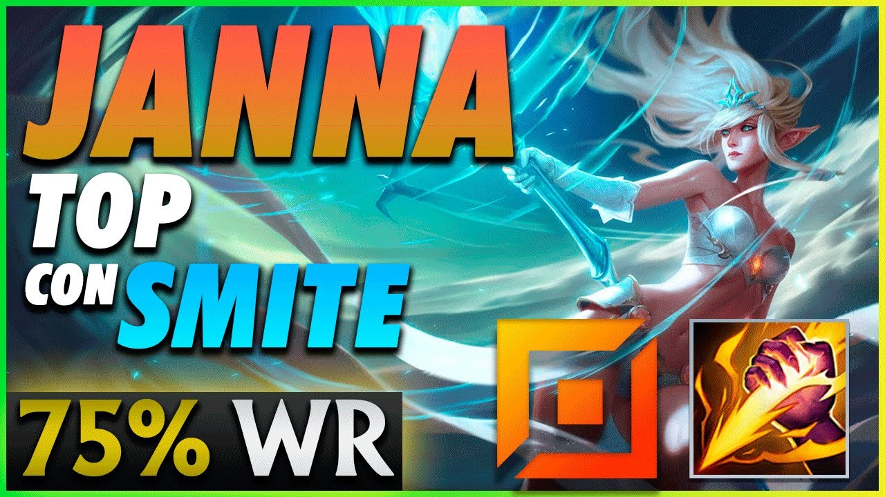 🌿Como JUGAR JANNA TOP con SMITE🌿 NUEVA ESTRATEGIA OP - YouTube