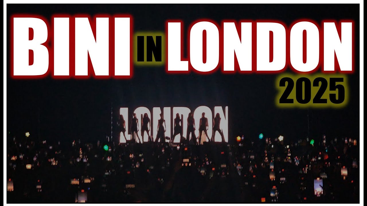 BINI in LONDON 2025 Concert! - YouTube