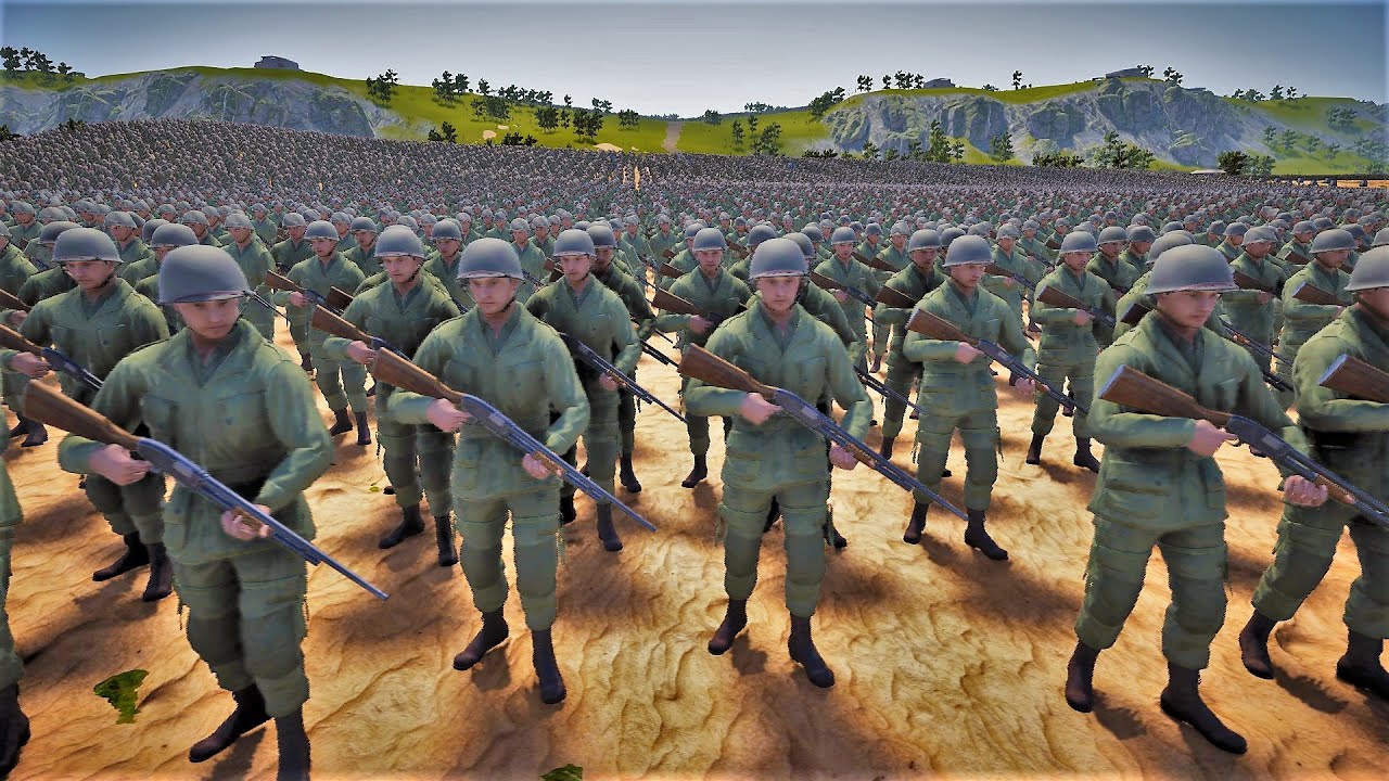 1 Million Wolf's & Zombies Attack City Guarded by US ARMY & Armed ...