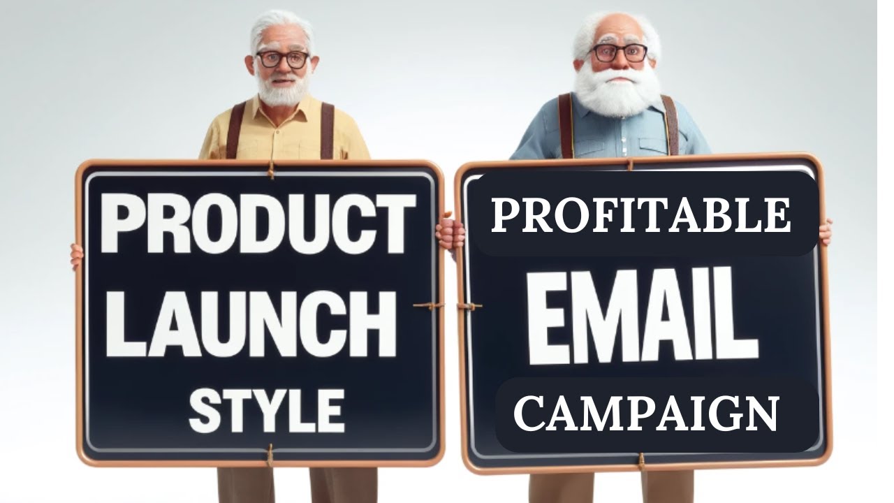 How to Create a Product Launch Style Email Campaign - YouTube