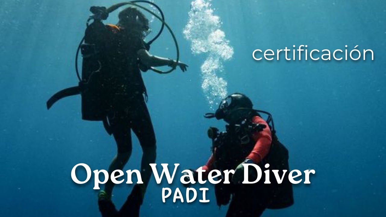 Certificación OPEN WATER de PADI - TODO lo que tienes que saber - YouTube