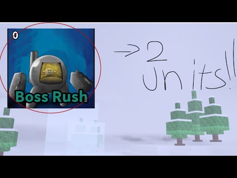 HOW TO BEAT BOSS RUSH WITH 2 UNITS! - YouTube