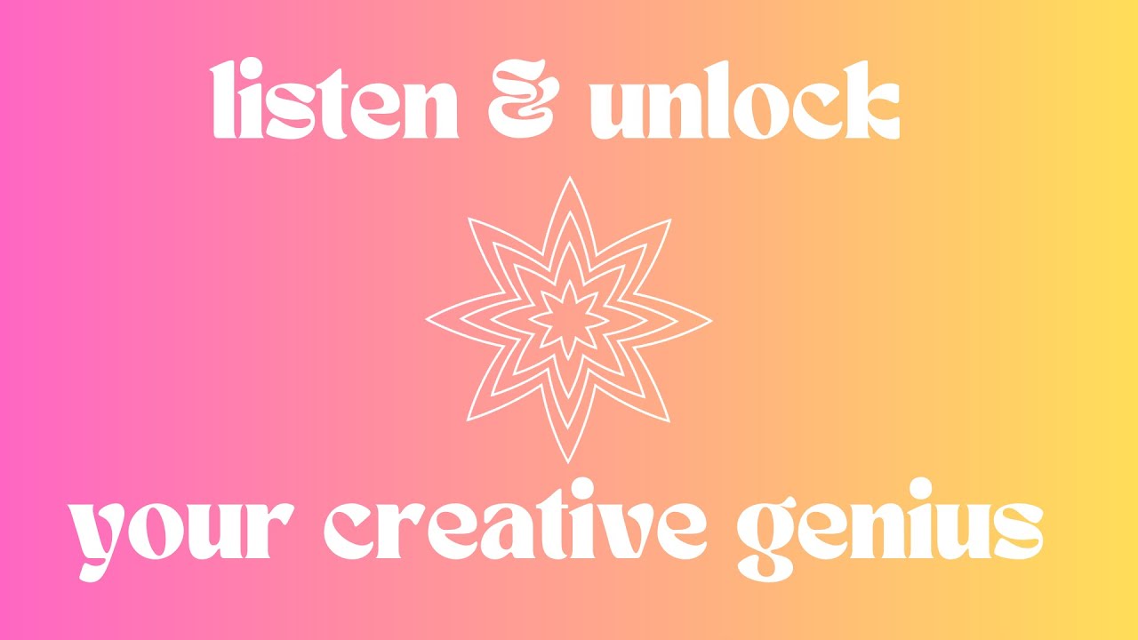 guided meditation for creativity | unlock your creative genius & remove creative blocks - YouTube
