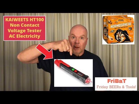 Unboxing Amazon Kaiweets Non-contact Voltage Tester and Hopmosphere ...