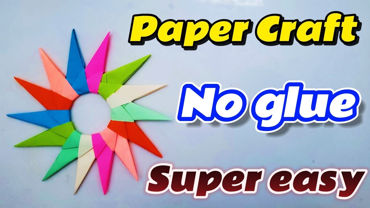 No-Glue Paper Crafts: Easy and Fun DIY Projects - YouTube