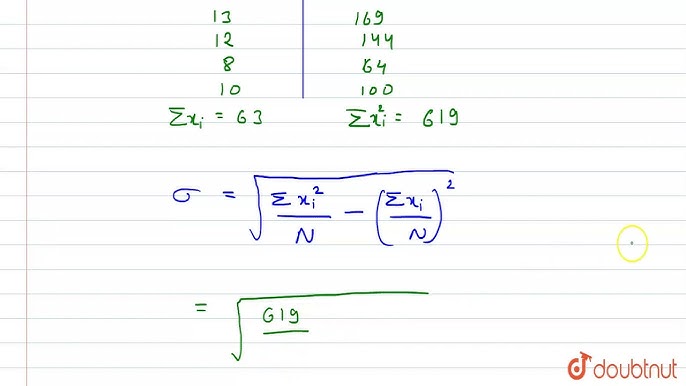 Standard Deviation Equation and Calculator