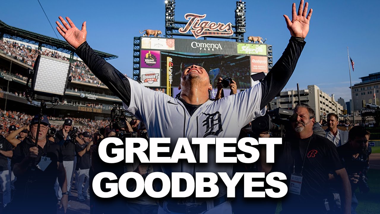 The greatest farewells in baseball history! (Miggy, Big Papi, and more ...