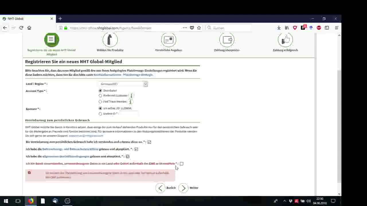 NHT Global Website und Backoffice Tutorials - YouTube