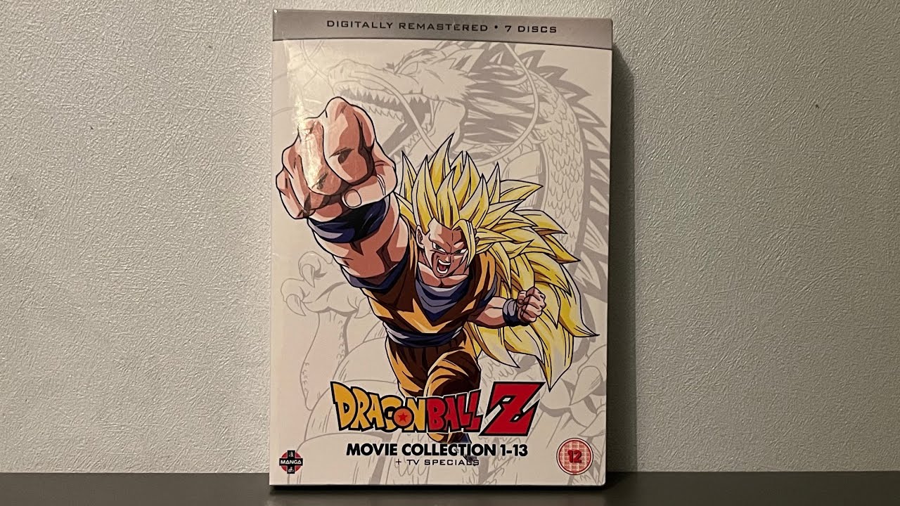 Dragon Ball z movie collection 1-13 DVD box set - YouTube