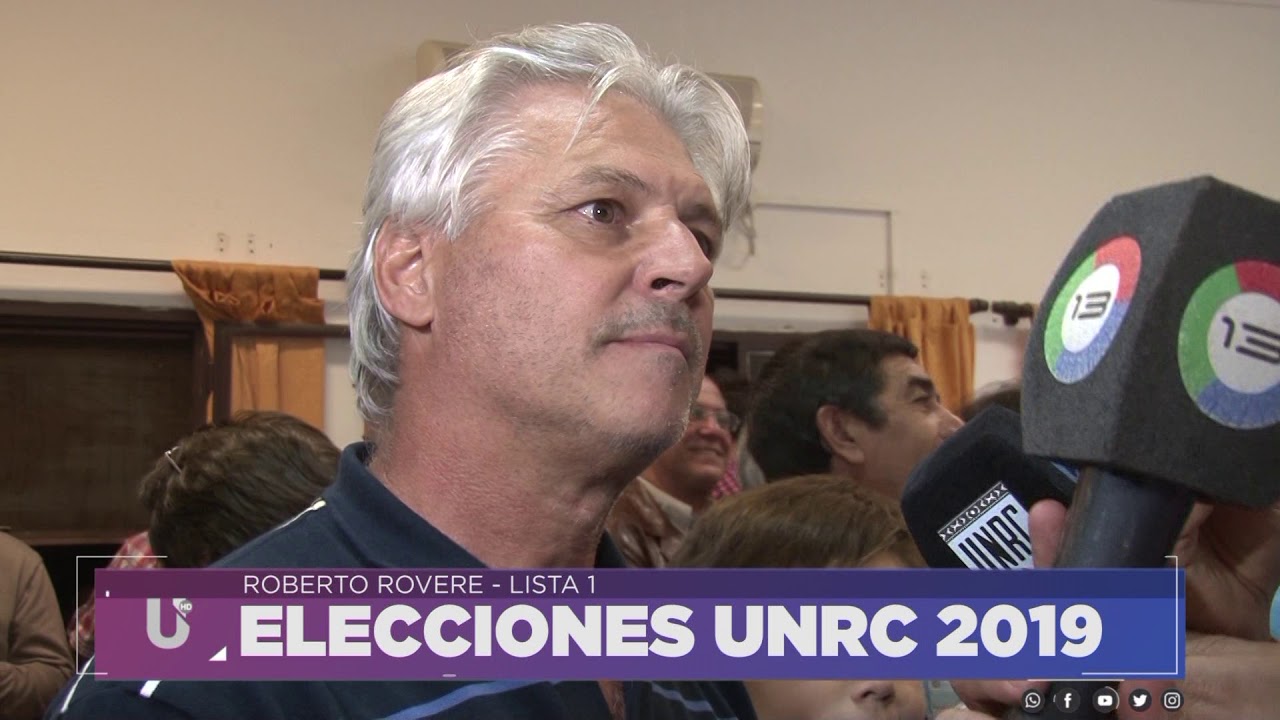 ELECCIONES 2019 - ROBERTO ROVERE - YouTube