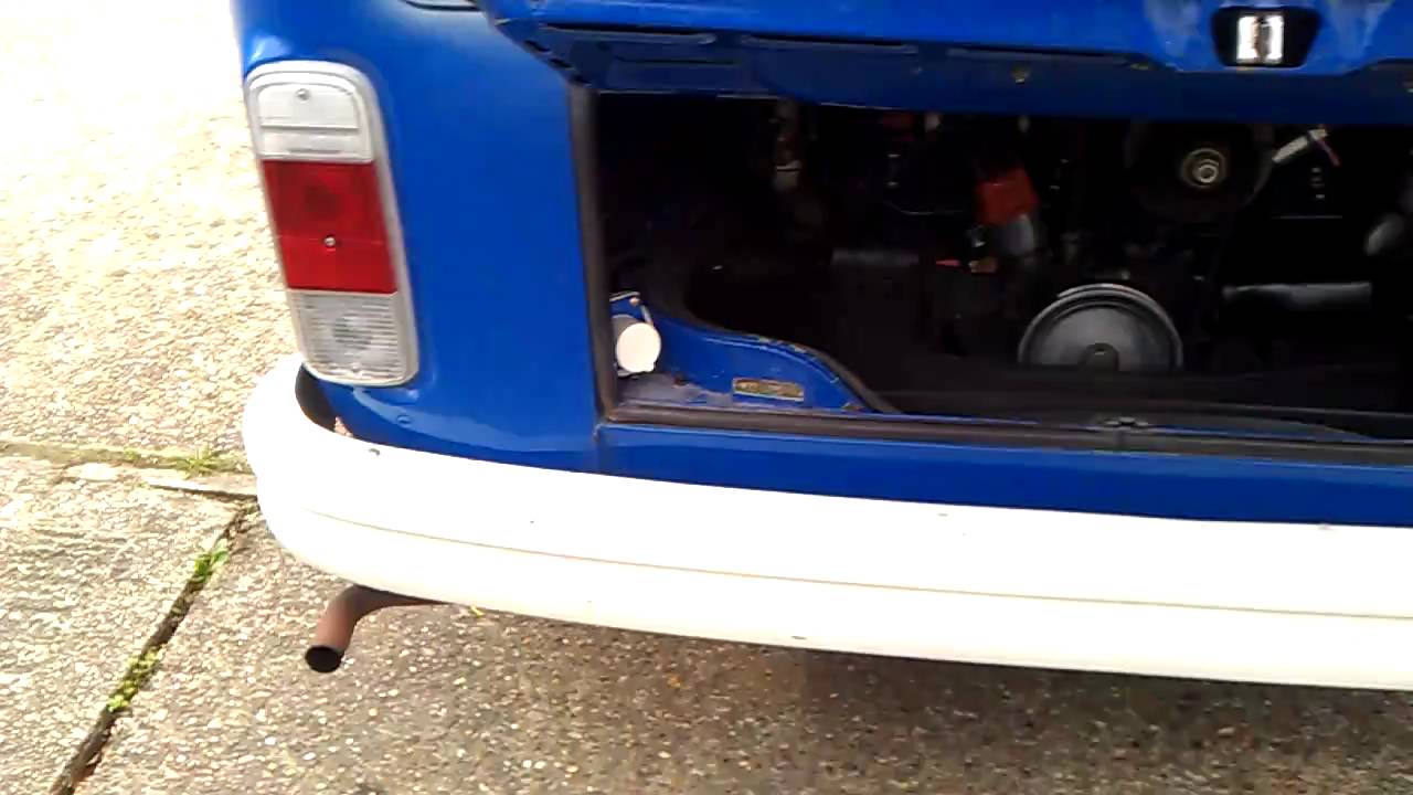 Volkswagen 1641cc twin carb T1 engine from 1973 T2 campervan - YouTube