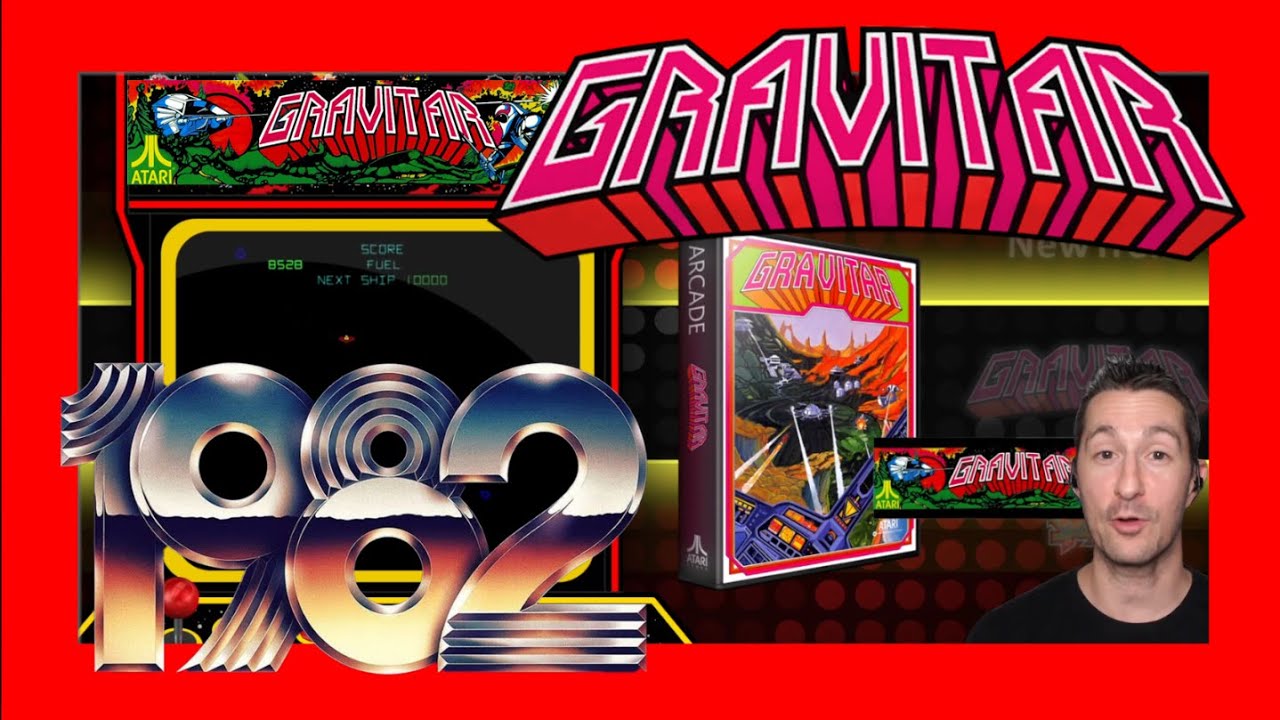 Gravitar! The Ultimate Arcade Space Exploration Shooter! #atari #arcade ...