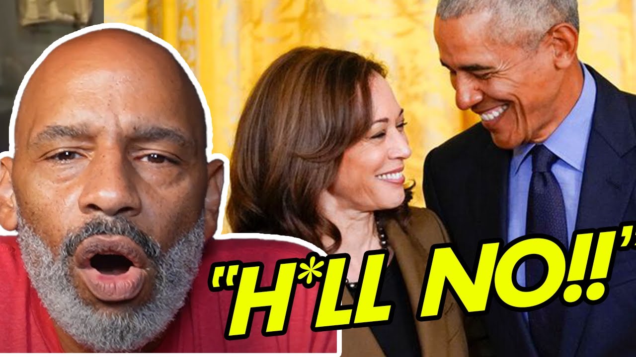 NO VOTE! KAMALA HARRIS BACKED BY BARAK OBAMA FOR PRESIDENT....AND I ...