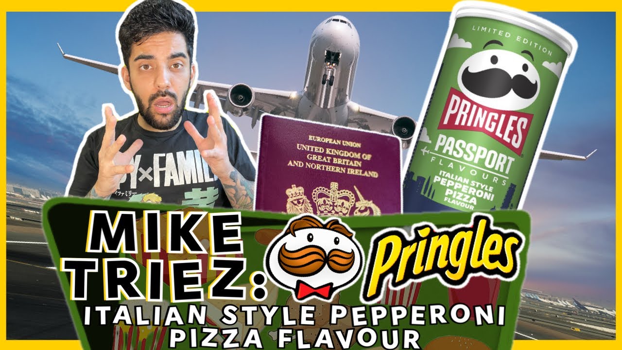 Mike Triez: Pringles Italian Style Pepperoni Pizza Flavour - YouTube
